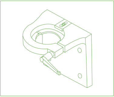 V-Flange/CAT50 Locking Tightening Fixture